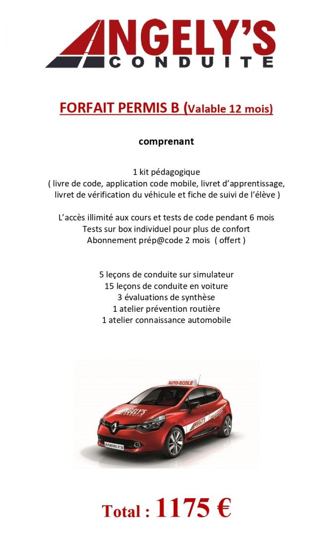 Nos formations et permis
